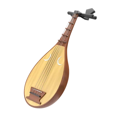 Biwa 3D Icon-花瓣网