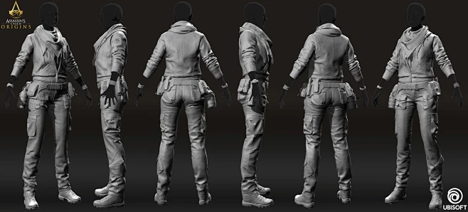 Assassin's Creed Origins, Nicholas Minns : Some models I made for ...