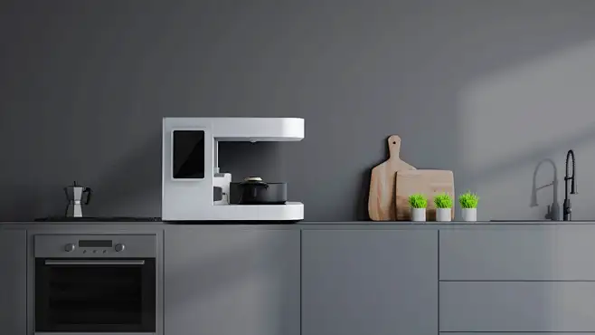 Nymble Robot Chef: AI-Powered, Sensor-Driven Smart Kitchen Cooking ...