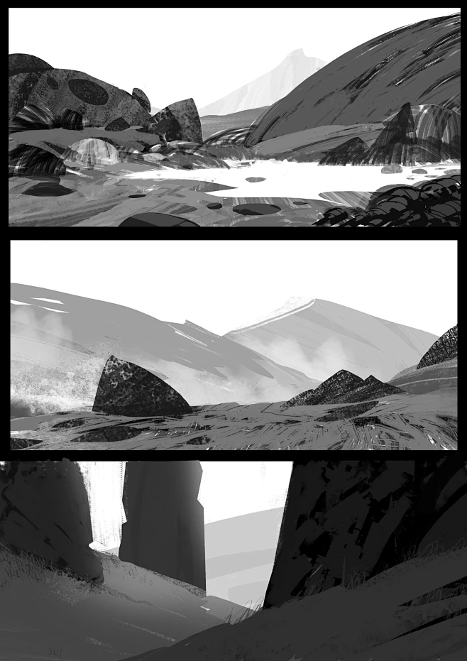 Landscape thumbnails, Petter Faustino : Landscape thumbnails by Petter Faustino on ArtStation.-花瓣网