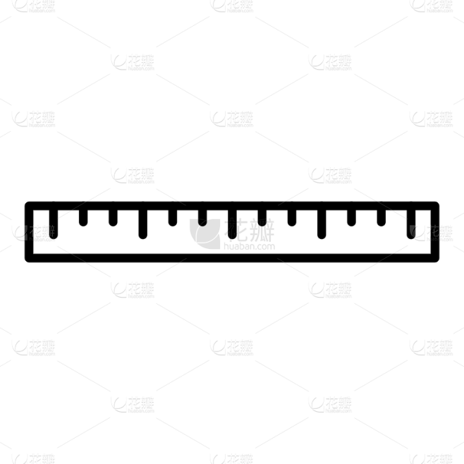ICON-维修工具-尺子