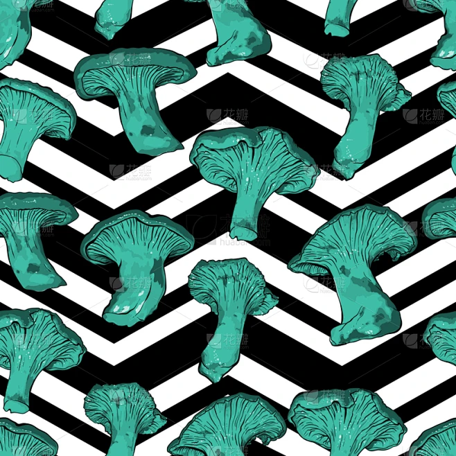 多样,鸡油菌,真菌,白色,蔬菜,有机食品,自然,生食,清新,烹调素材-花瓣网