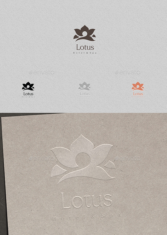 莲花Logo by creatwitter | GraphicRiver