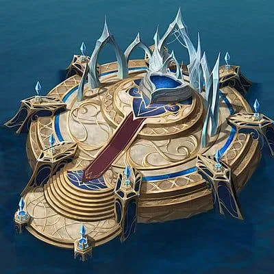 Temple on the water, Poyam Kim-花瓣网