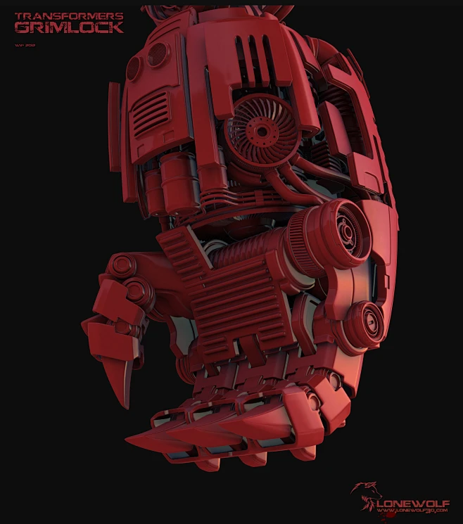 Transformers Grimlock-花瓣网