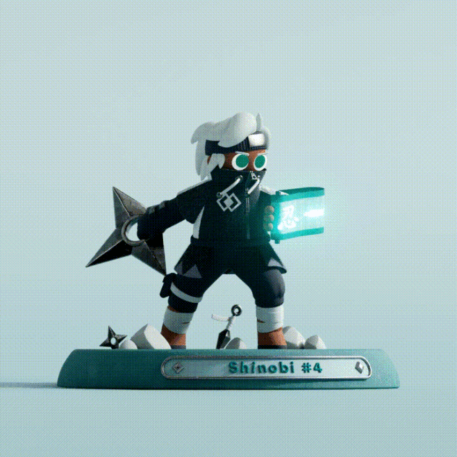 Shinobi #4人物#3d动态#@不倦u-花瓣网