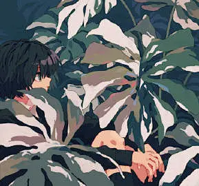 可爱的少女插画 \ 插画师 Tumblr beshinoe -花瓣网