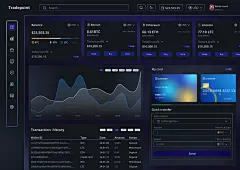 Numex | Finance Management - Menu Sidebar by Liza Kovalova on Dribbble-花瓣网