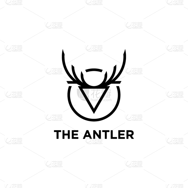 antler logo template