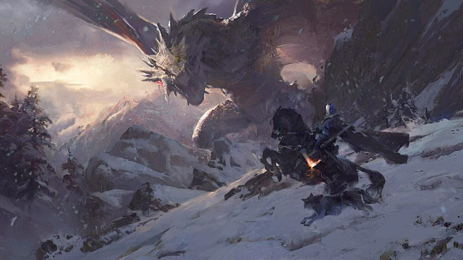 dragon hunt-花瓣网