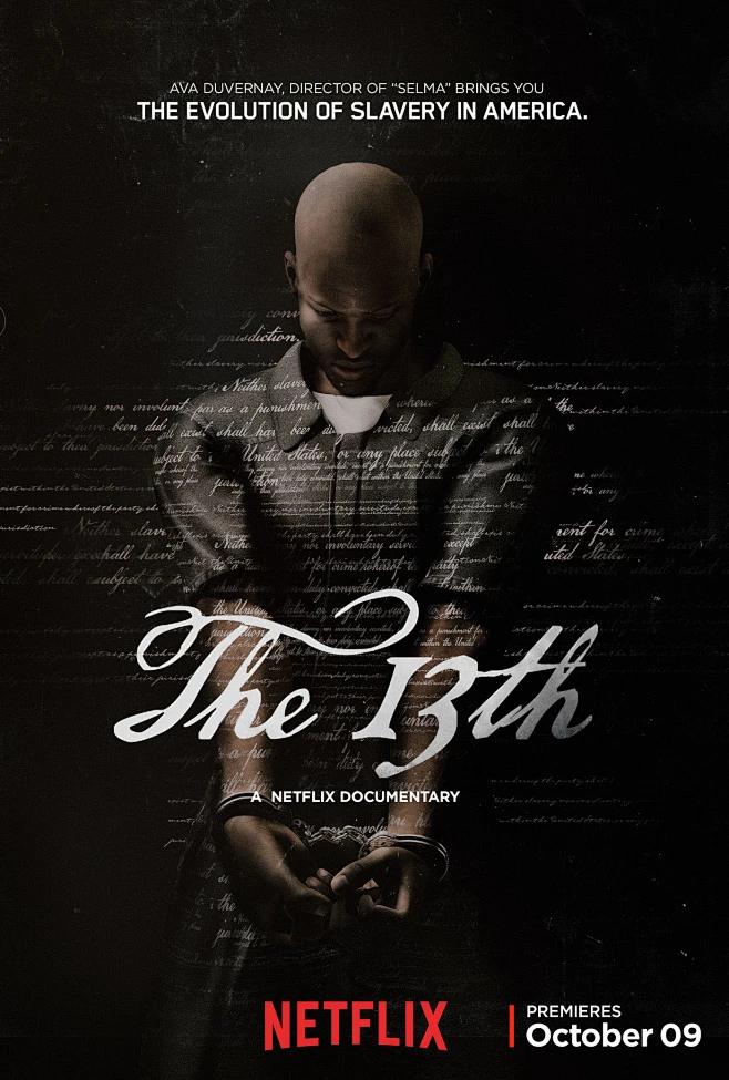 NETFLIX "THE 13TH" KEYART on Behance-花瓣网