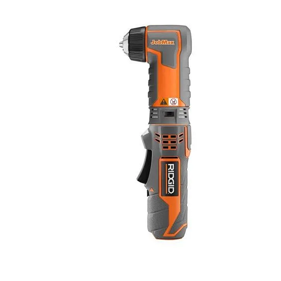 RIDGID JobMax 12-Volt Lithium-Ion Right Angle Cordless Drill (Tool Only ...