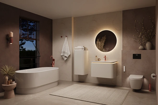 SPLASH Bad VitrA Essentials Prime NewGala 4-花瓣网