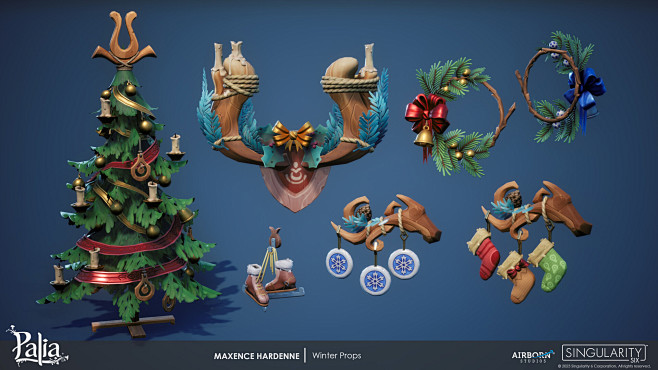 {游戏系列}美国 Palia（UI，角色，场景）