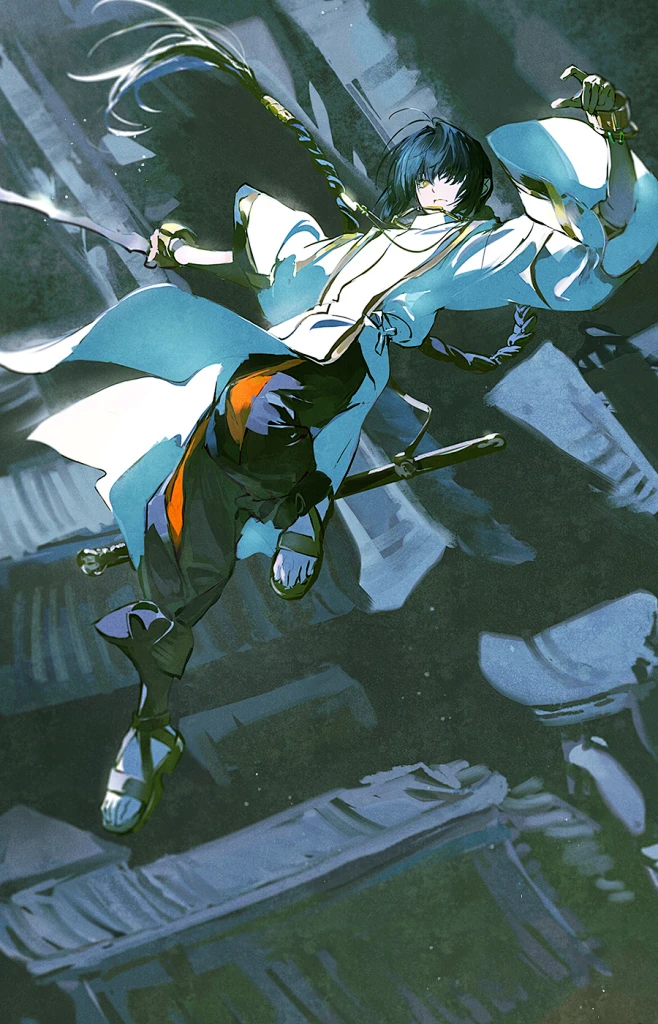 作者（wb）：se_eeeee fate/samurai remnant的宫本伊织和saber-花瓣网