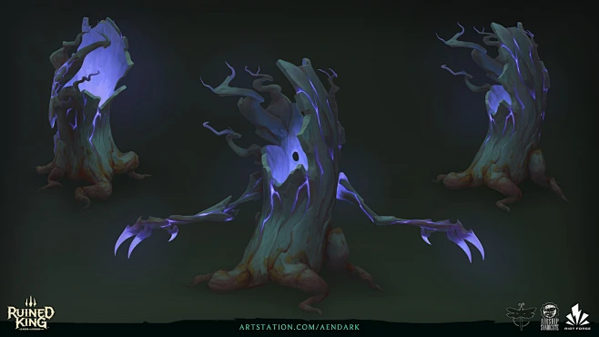 Corrupt Treant | Ruined King-花瓣网