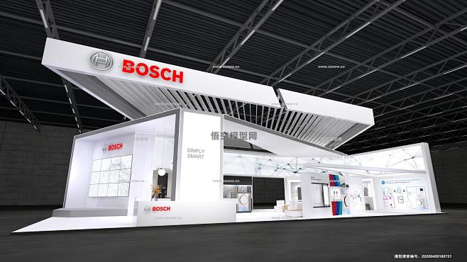 BOSCH博世热力AWE,3D展模网