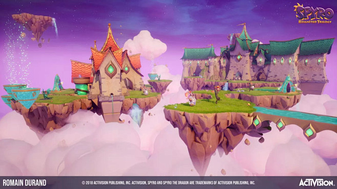 法国3D场景艺术家 Romain Durand 卡通风格化场景 作品欣赏135P-CG场景-微元素 - Element3ds.com!