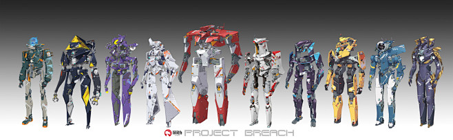 Project Breach—Some Mecha Concept