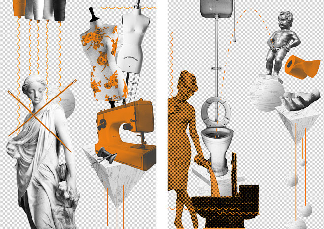 POST-INTERNET COLLAGES on Behance