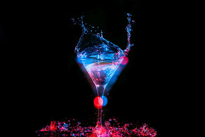 烈焰鸡尾酒图片