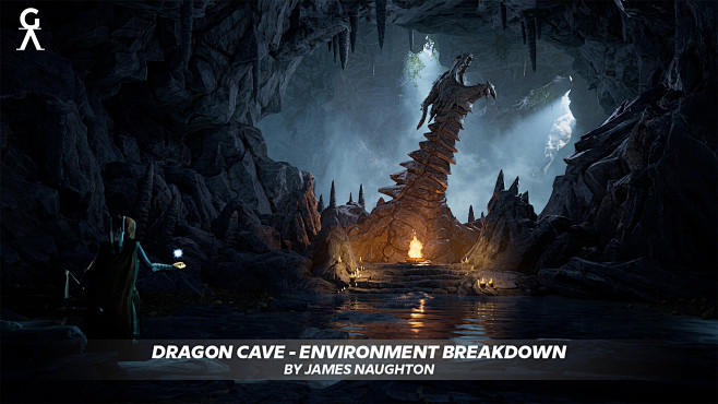 Dragon Cave – Environment Breakdown – James Naughton