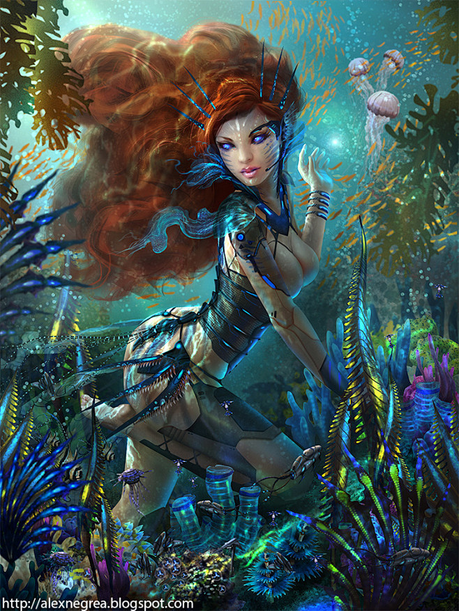 水怪海怪水生怪物来自cgbook.cn (73)-花瓣网