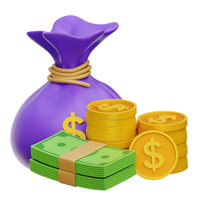 Money Bag 3D Icon - Free Download Business 3D Icons | IconScout-花瓣网