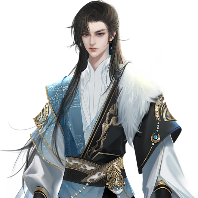 古风立绘男01 (157).png-花瓣网