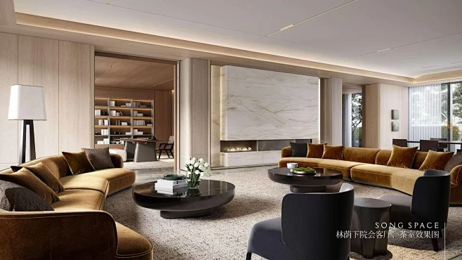 SCDA曾仕乾新九曲松间#高端私宅设计 #意式轻奢 #现代美学设计 #空间高级感 - 小红书-花瓣网