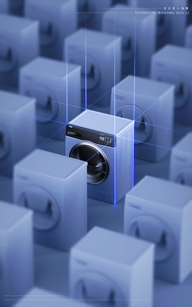 keyshot，ps，渲染，场景，三维，后期，科技，小清新，-花瓣网