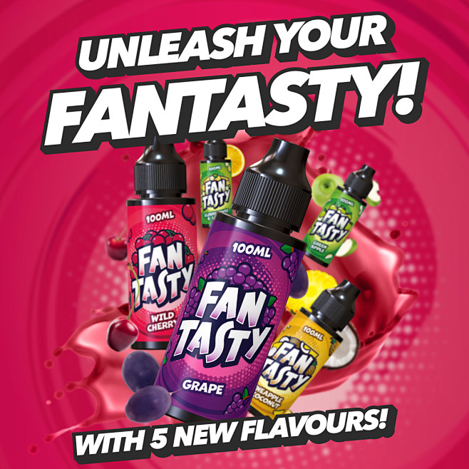 5 NEW FANTASTY FLAVOURS