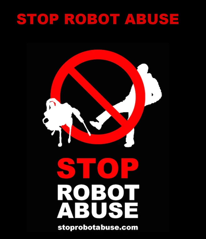 stop robot abuse-花瓣网