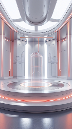 Futuric-花瓣网|陪你做生活的设计师 | e design, circular display stage, technological ...