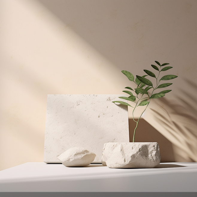 unq001_Square_stone_countertops_below_a_light_flesh-colored_bac ...