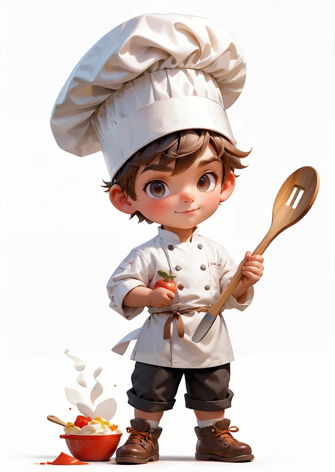 厨师，Q版-花瓣网