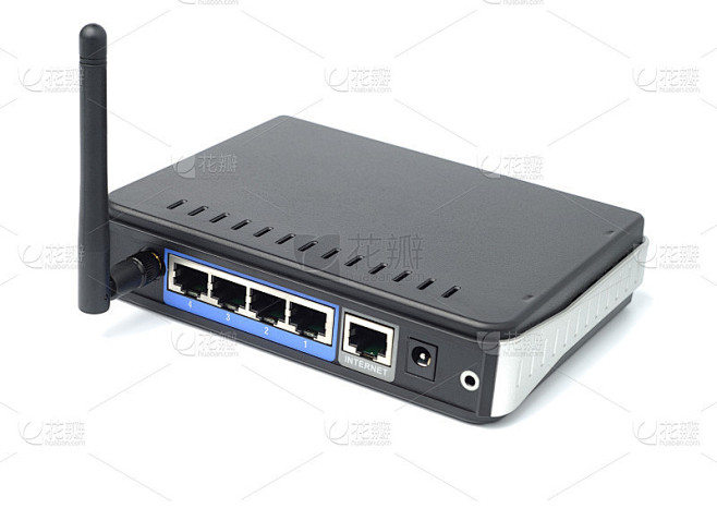 黑色无线网关