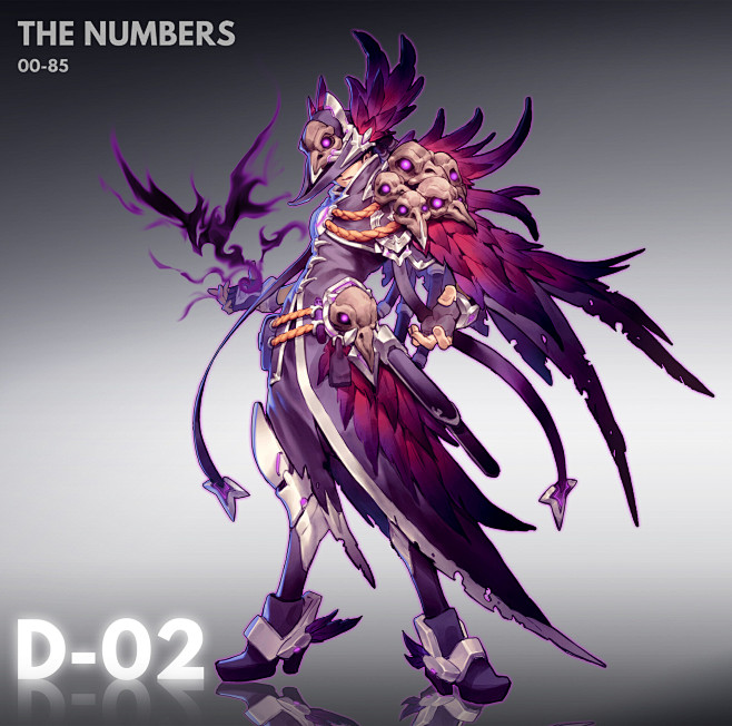 THE NUMBERS (Character Design)-3