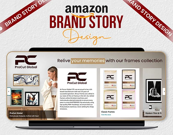 Amazon Brand Story Design-花瓣网