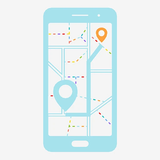 智能手机gps移动地图移动方向图标_88ICON https://88icon.com 智能手机gps 移动地图 移动方向 iphone方向 路线 导航器 导航 地图标记 gps系统 道路和 ...