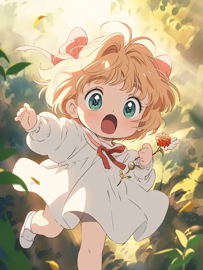 Q版人物｜百变小樱｜头像壁纸系列