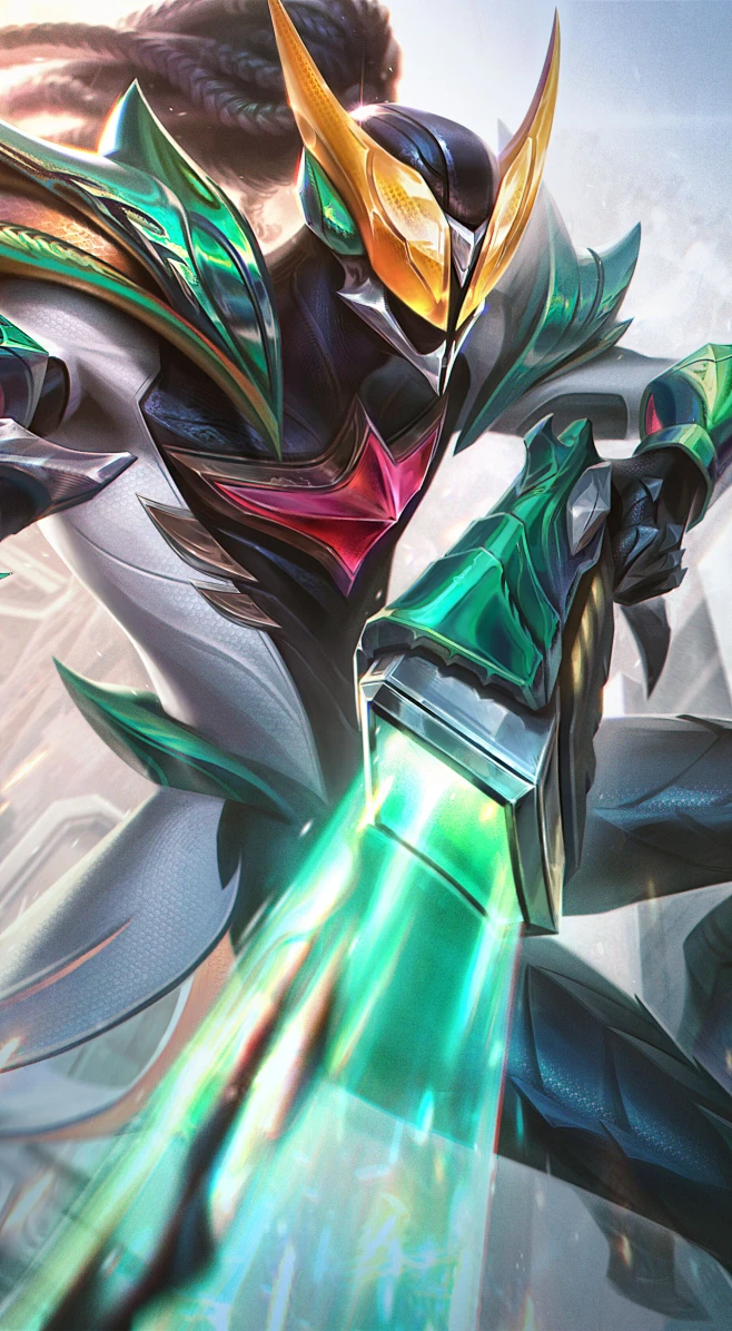 Masked Justice Lucian - League of Legends-花瓣网