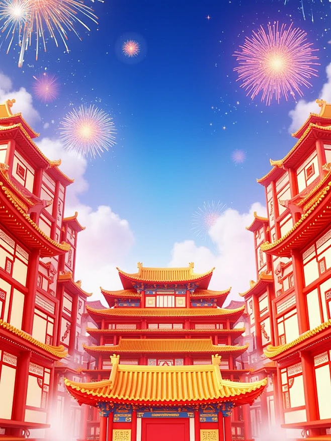 F.1_电商年货节场景-LoRA-凯歌AIGC设计师-LiblibAI-花瓣网