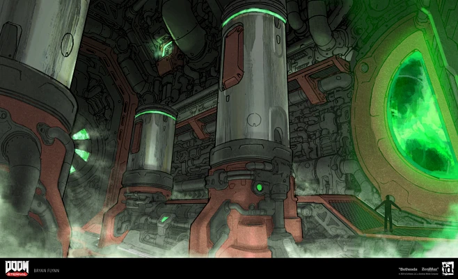 Doom 2016 Health Station , Bryan Flynn : Doom 2016 Health Station by ...