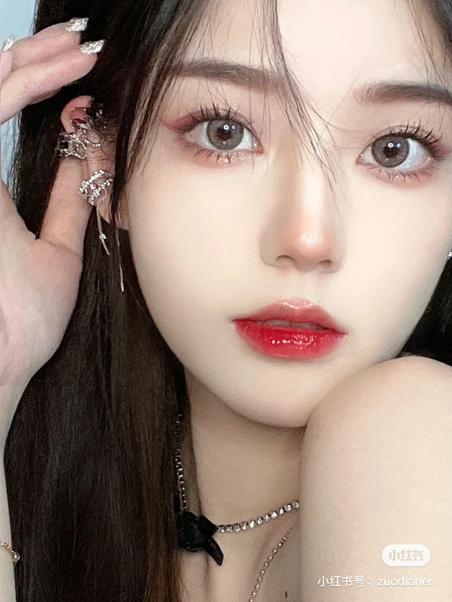 IMG_4975(20220427-153817)图片_模特 彩妆模特 面部 脸部 粉底 腮红图片素材-花瓣网