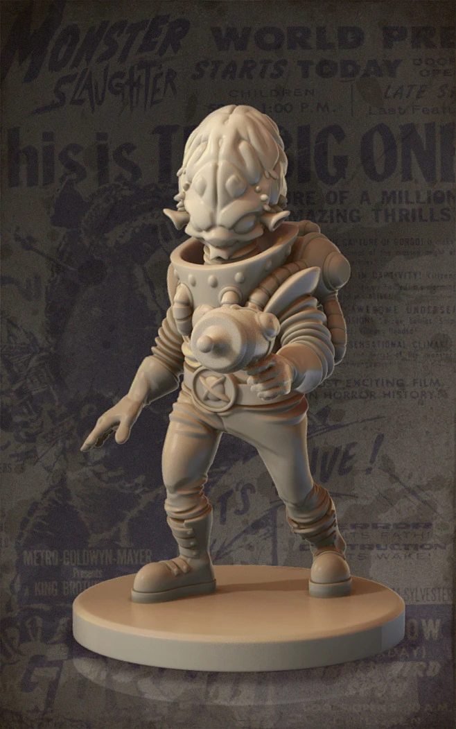 Krosmaster Boufbowl: Heavy Sadida, Thomas Choux : Miniature I made for ...