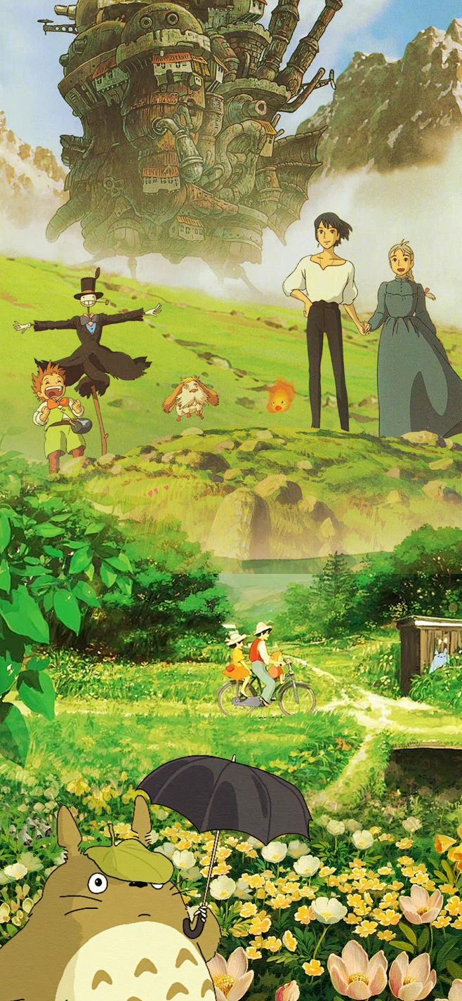 起风了 唯有努力活下去 宫崎骏治愈系壁纸 秋天的颜色-图3