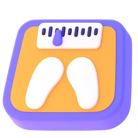 Weight Scale 3D Icon