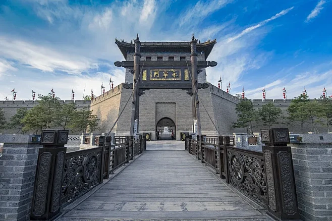 西安永宁门.南门广场。图片下载-花瓣网