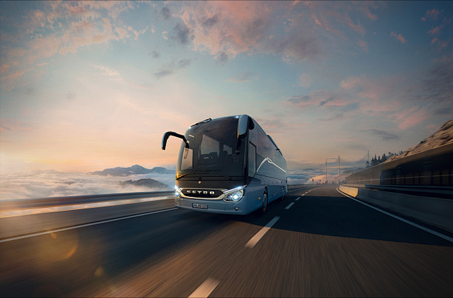 3D Advertising automotive car CGI Render Transport Truck Vehicle ...